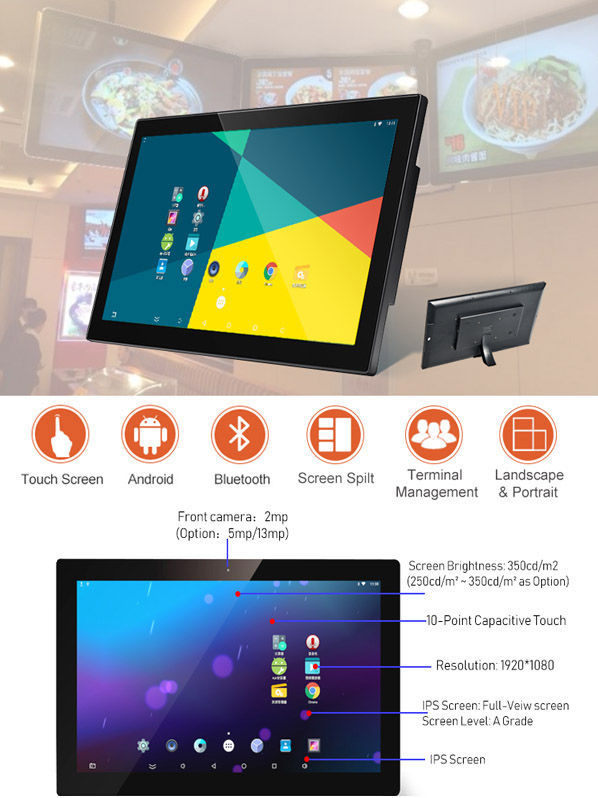 China 24 Inch Indoor TV Wall Mount Lcd Digital Signage Advertising ...