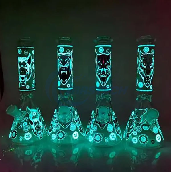 China Luminous Water Oil Burner Hand Hookah Shisha Smoke Accessories ...