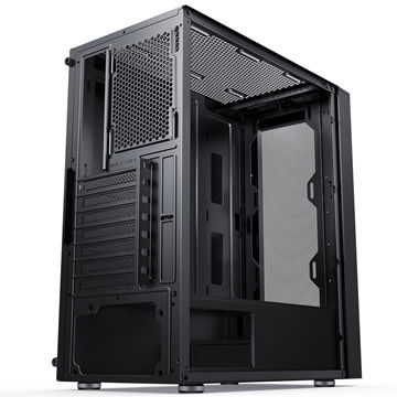 China AOJIE 2056 pc cabinet model front with Mesh and ARGB strip ...