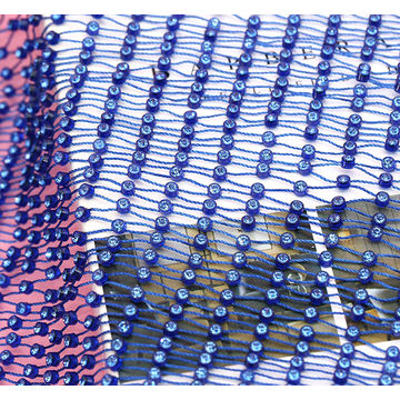 China Customization clothing rhinestone accessories rhinestone mesh ...