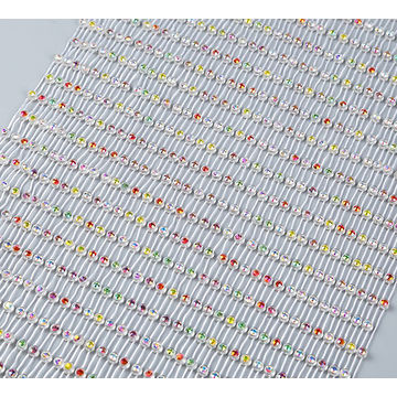 China Customization clothing rhinestone accessories rhinestone mesh ...