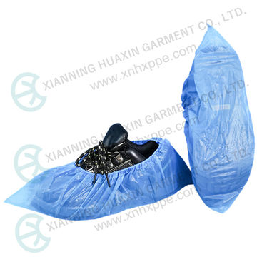 China Disposable CPE machine made elastic cuff shoe cover on Global ...
