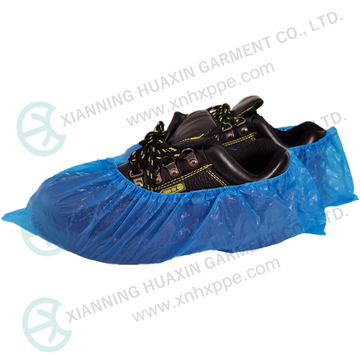 China Disposable CPE machine made elastic cuff shoe cover on Global ...