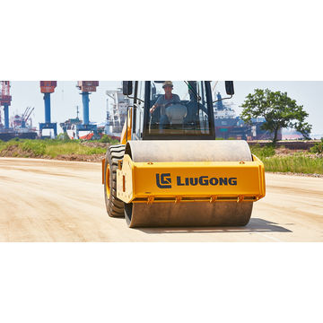China Liugong Compactor 14 Ton single Drums Road Roller 6114E on Global ...