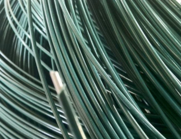 China Green color PVC coated wire,iron wire for mesh on Global Sources ...