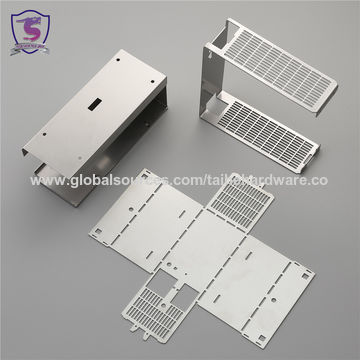 China Custom steel aluminum PC case sheet metal punch fabrication parts ...