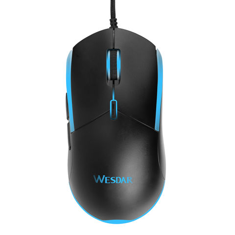 China Wesdar OEM Optical Mouse 6 Buttons Official Mice 2400DPI wired ...