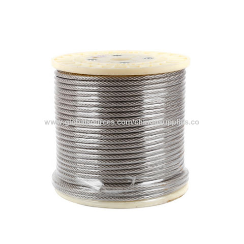 China 1/8" Stainless Steel A2 A4 Wire Rope AISI304/316 7x19 Wire Rope ...