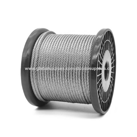 China 1/8" Stainless Steel A2 A4 Wire Rope AISI304/316 7x19 Wire Rope ...