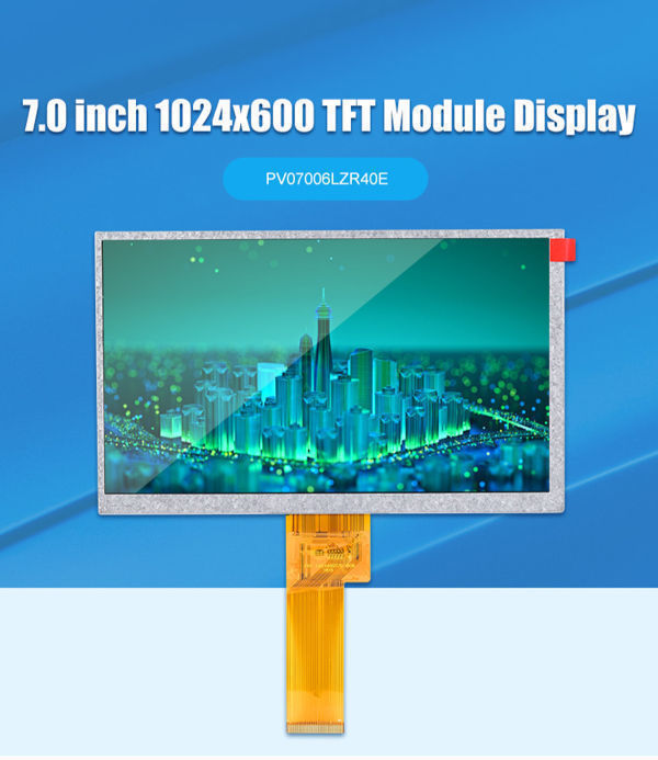 China Kingtech 7 inch display 1024x600 high brightness display driver board capacitive touch LCD ...