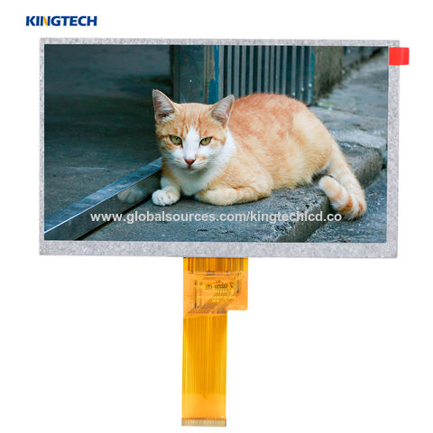 China Kingtech 7 inch display 1024x600 high brightness display driver ...