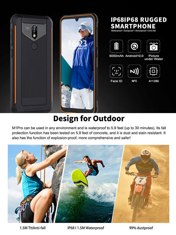 China Factory Price Waterproof Smartphone IP68 Rugged Mobile Phones on ...