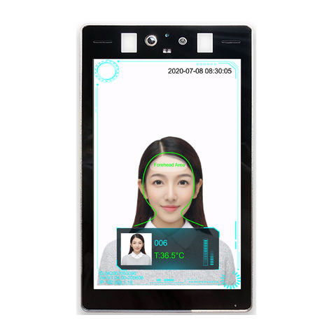 China Thermal camera 8 inch smart tablet network camera with facial ...