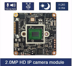 China New network camera module cctv camera module 1080P Low ...