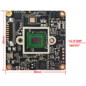 China New network camera module cctv camera module 1080P Low ...