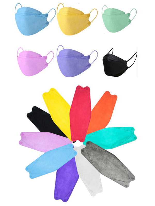 China Fish-shaped Four-layer KF94 face Mask Outdoor KF94 dust Mask on ...