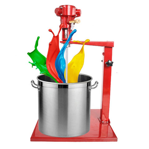 China 20 L high speed Pneumatic Paint Mixer Machine and 5 gallon paint ...