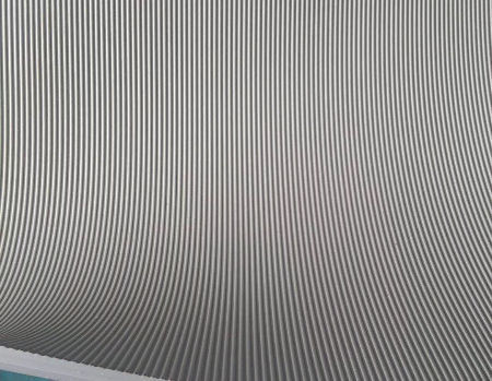 China 3mm-8mm waterproof wide/fine ribbed rubber sheet grey color anti ...