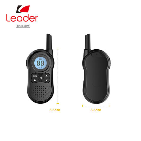 China 2021 Selling 4 Colors Small Size Kids Two Way Radio Toys 3KM ...