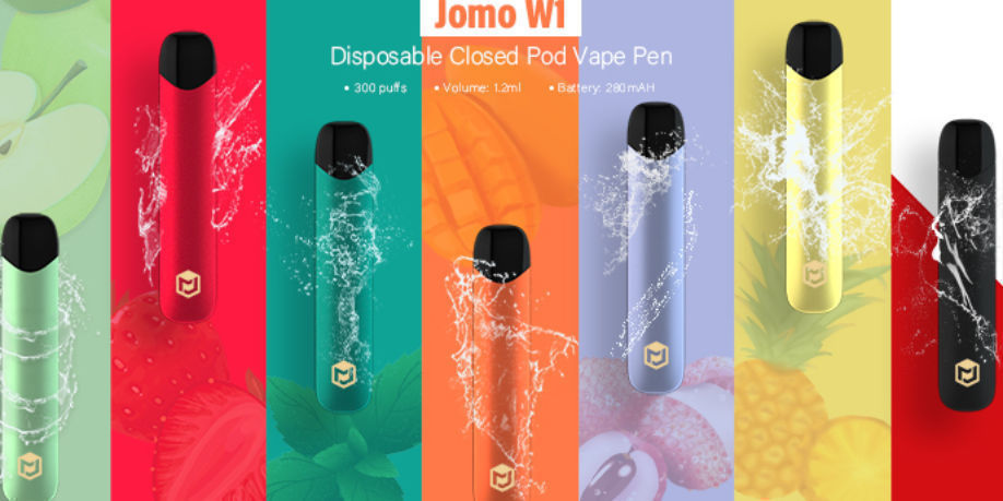 China JOMO Manufacturer 0mg 20mg 30mg 50mg Nicotine 300 Puffs Prefilled ...