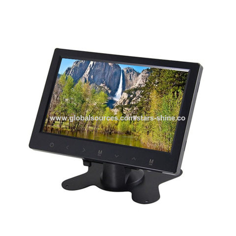 China 7" inch bus monitor 9-45v wide voltage,TFT LCD standalone car ...