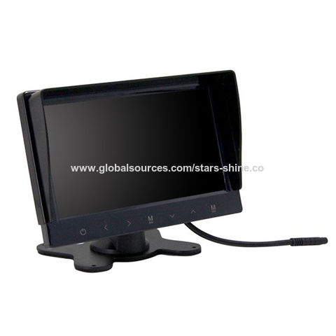 China 7" inch bus monitor 9-45v wide voltage,TFT LCD standalone car ...