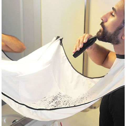 China Beard apron Shaving Apron Care Clean Hair Adult Bibs Shaver ...