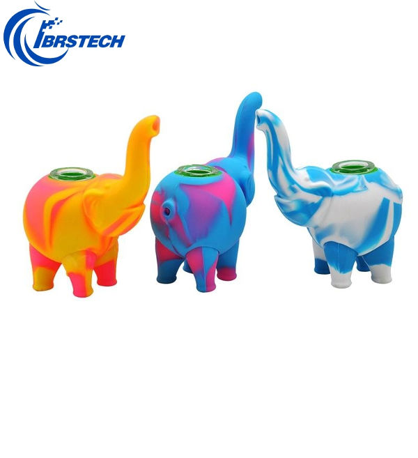 China Elephant Cartoon Animal Smoking Tobacco Pipes Shisha Hookah Smoke ...
