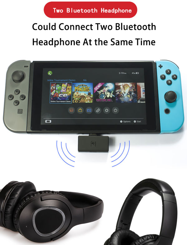 China Gsou BT20 Bluetooth 5.0 Adapter For Nintendo Switch Lite With ...