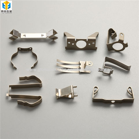 China Custom oem stamping sheet copper contact spring metal clamp on ...