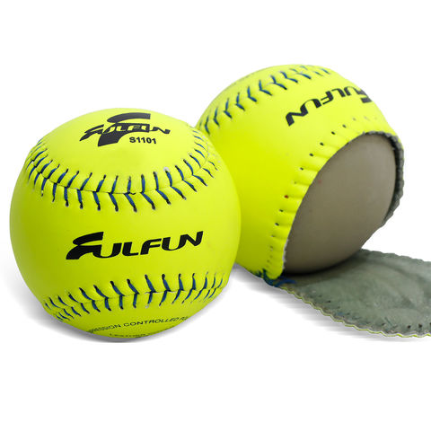 China Slow Softball 11 inch Compression Controlled Polycore 809C Optic ...