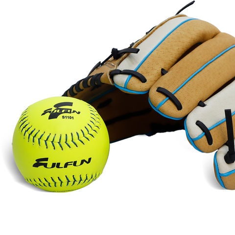 China Slow Softball 11 inch Compression Controlled Polycore 809C Optic ...