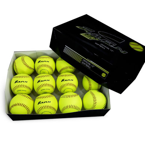 China Slow Softball 11 inch Compression Controlled Polycore 809C Optic ...