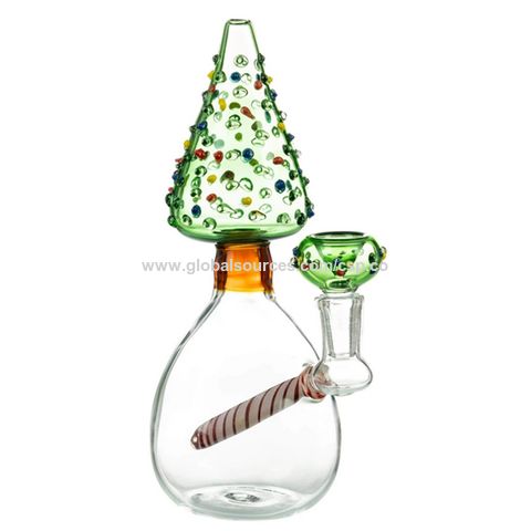 China Christmas series glass bongs on Global Sources,Christmas series ...