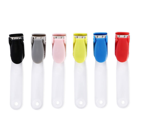 China Plastic ID badge clip with strap Fastener.Any color is available ...
