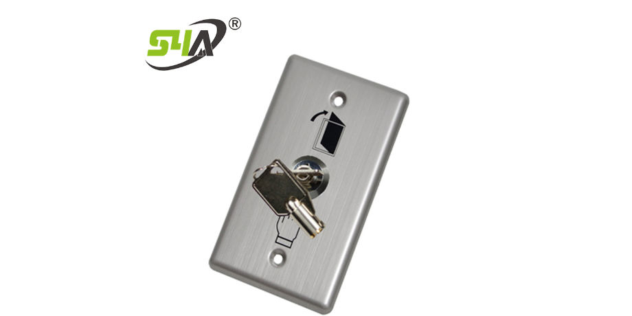 China Stainless steel door release key switch access emergency switch ...