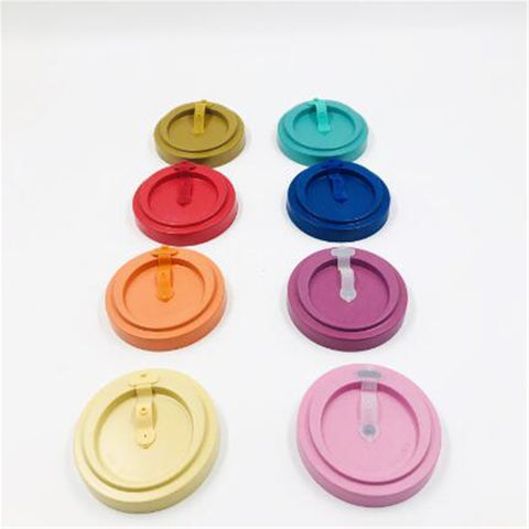 China Reusable and dishwasher safe bamboo fiber coffee cup lid stopper ...
