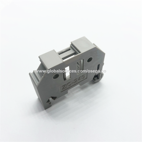 China Din rail terminal block stopper 34*41*10mm on Global Sources,din ...