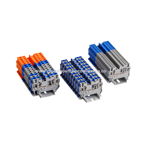 China Din rail terminal block stopper 34*41*10mm on Global Sources,din ...