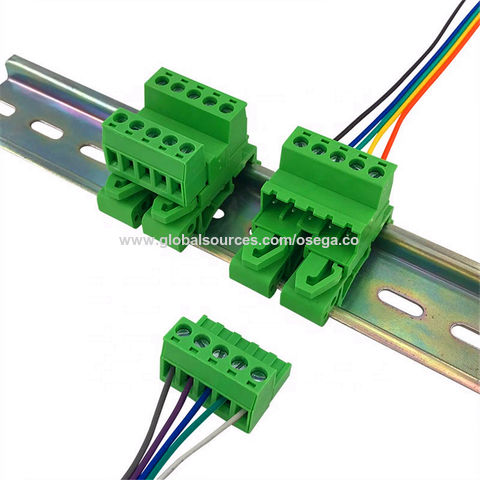 China Factory price 4mm2 Screw type Din rail mounting Electric ...