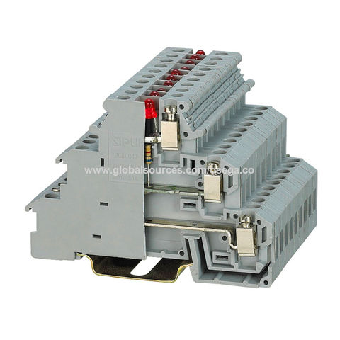 China Push in terminal block PT2.5 wire connector quick wiring Combined ...