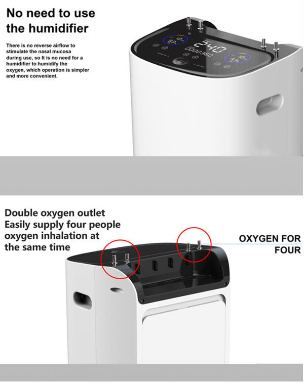 China 1L 5L 7L10L 20 liter Oxygen generator portable oxygen ...