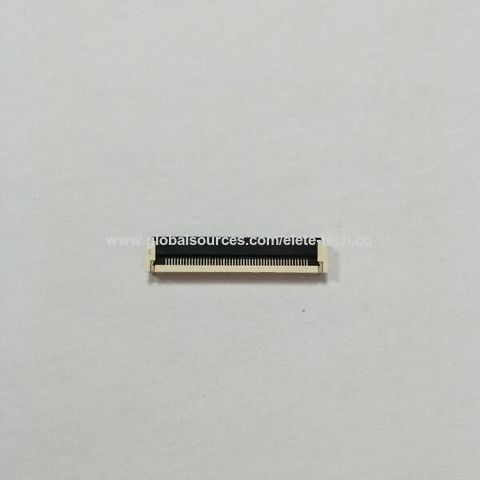 China FFCFPC Connectors 0.5mm pitch ZIF R/A SMT type top contact to replace Molex 54104 on ...