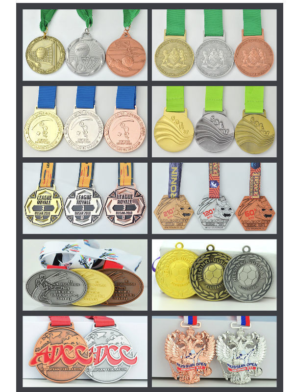 China Wholesale Custom Design custom metal sport medals Award Marathon ...