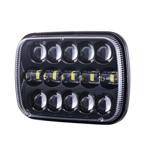 China 6X7 5X7 Inch 45W Motorcycle Led Headlights For Truck Recutangle ...