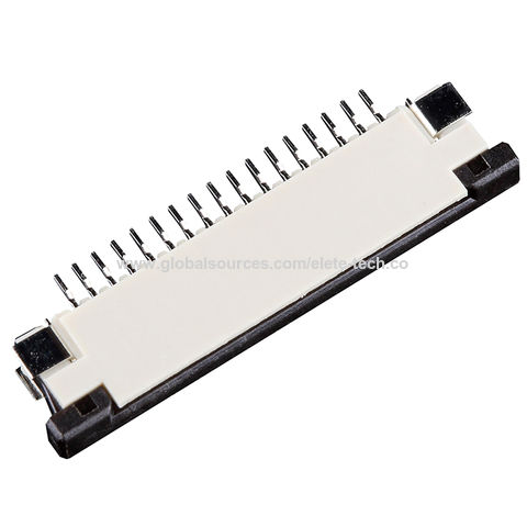 China FFC / FPC Board Connector, ZIF, 1 mm, 4 Contacts, Receptacle ...