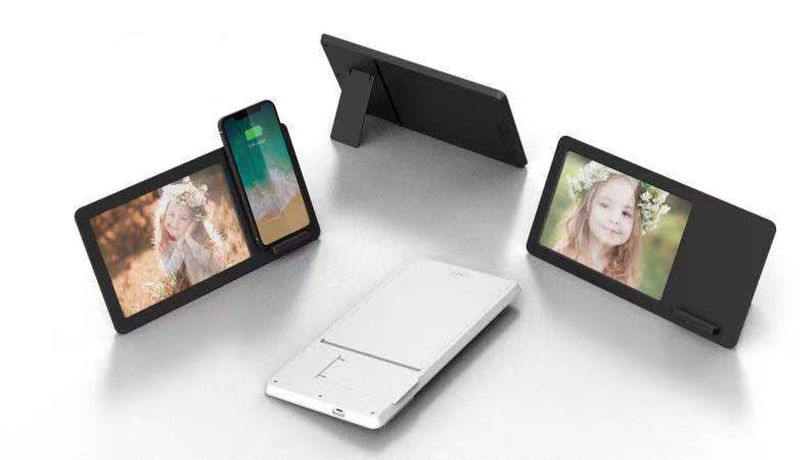 China Gift frame phone wireless charger,wireless charging charger photo ...