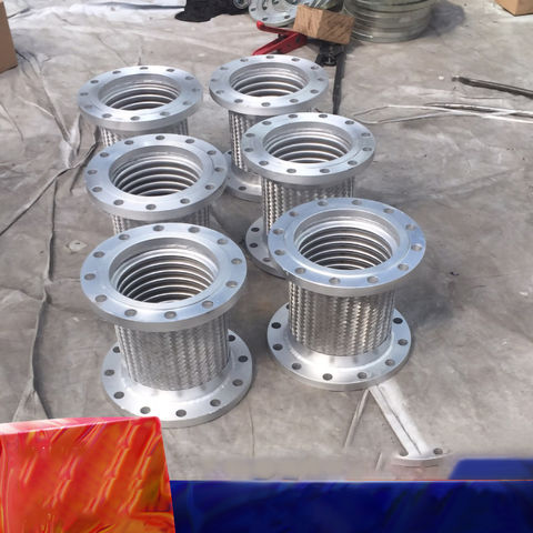 China JTW metal hose stainless steel metal flexible connection flange ...