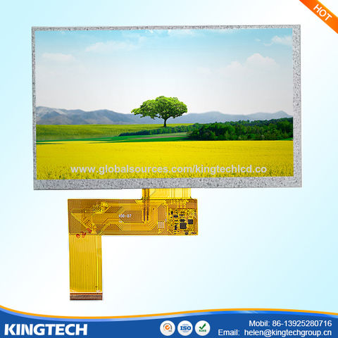China Kingtech 7inch display screen 40pin high brightness 500/1000nits ...