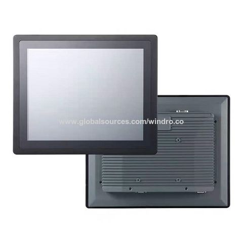 China Aluminum alloy casing 15inch embedded lcd touch screen computer ...
